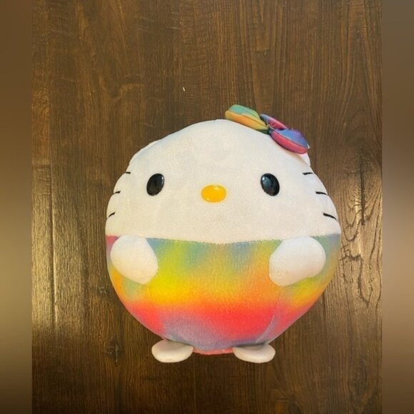 Hello Kitty | Toys | Ty Beanie Ballz Sanrio Hello Kitty In Rainbow ...